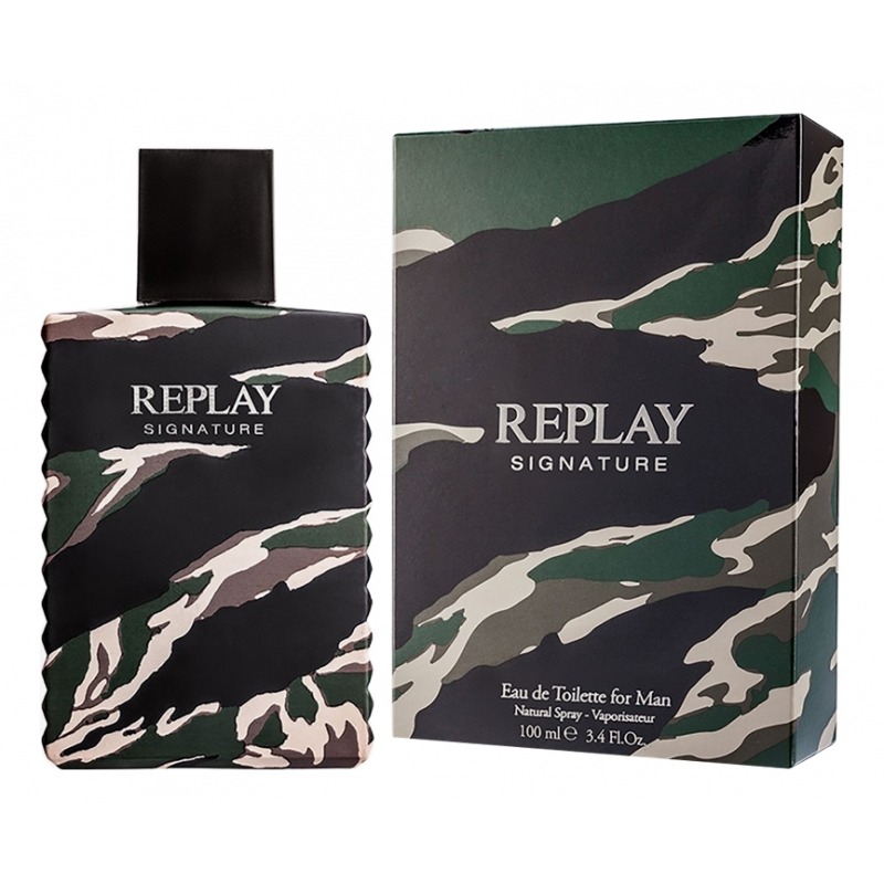 Replay Signature For Men - купить мужские духи, цены от 780 р. за 30 мл
