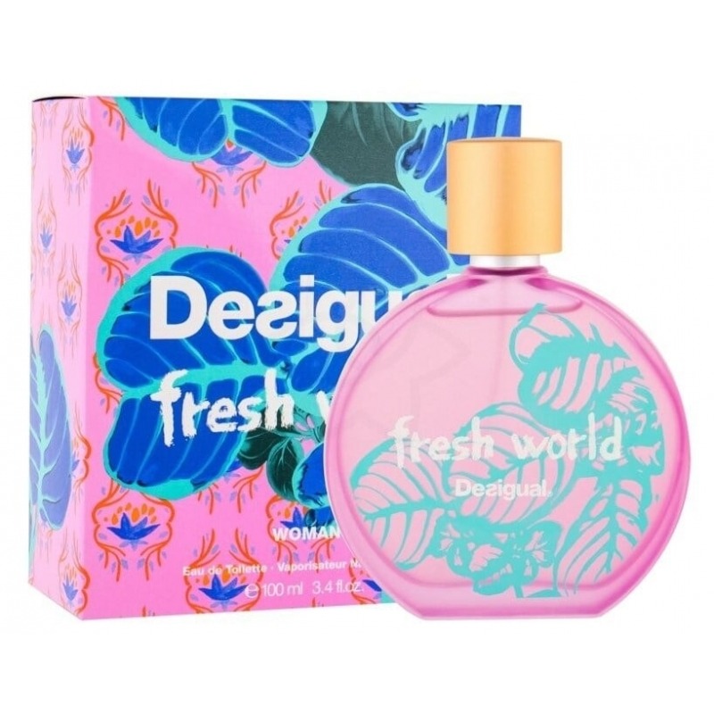 Desigual Fresh World - купить женские духи, цены от 2080 р. за 100 мл