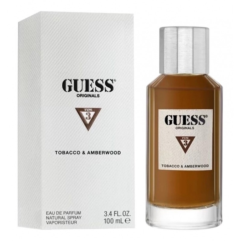 Guess Type 3: Tobacco & Amberwood - купить духи, цены от 80 р. за 2 мл