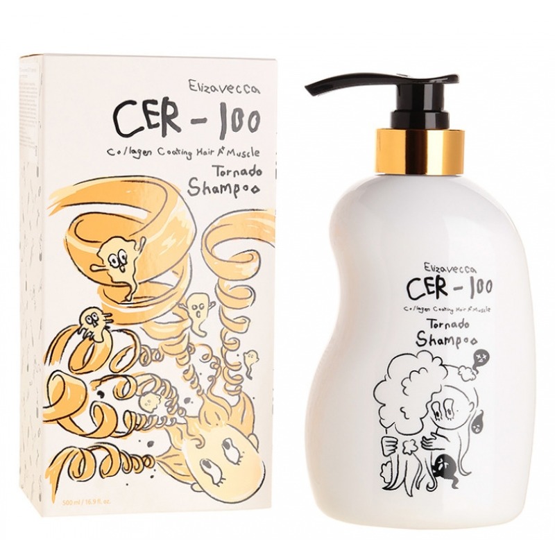 Elizavecca Шампунь для волос с коллагеном Cer-100 Collagen Coating Hair ...