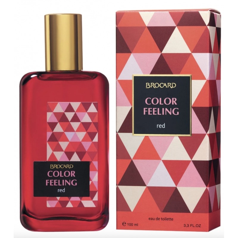 Brocard Color Feeling Red - купить духи, цены от 900 р. за 100 мл