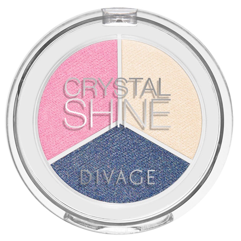Divage Тени для век 3-х цветные Crystal Shine - купить недорого, цены в ...