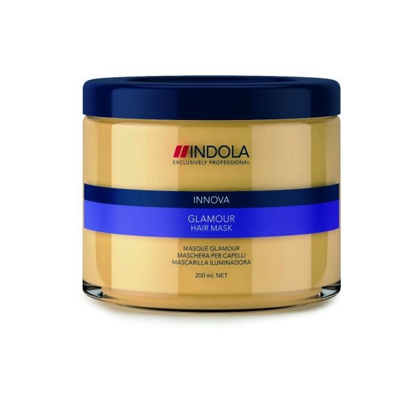 Indola Восстанавливающая маска для блеска волос Innova Glamour Hair ...