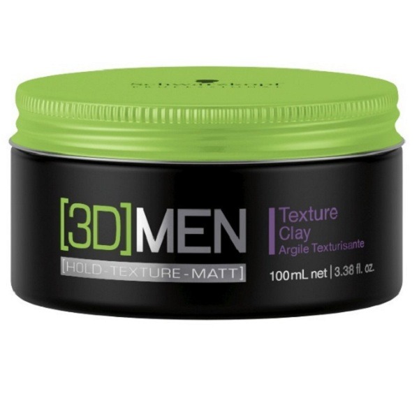 Schwarzkopf Professional Текстурирующая глина для укладки волос 3D Men ...